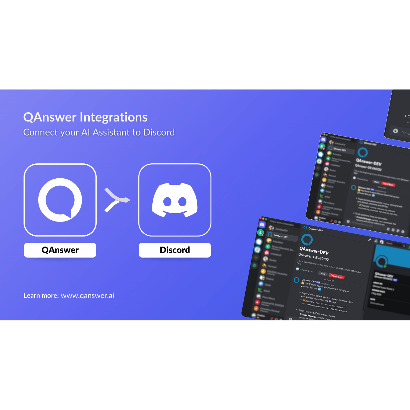 How to Integrate QAnswer AI Chatbot into Your Discord Server